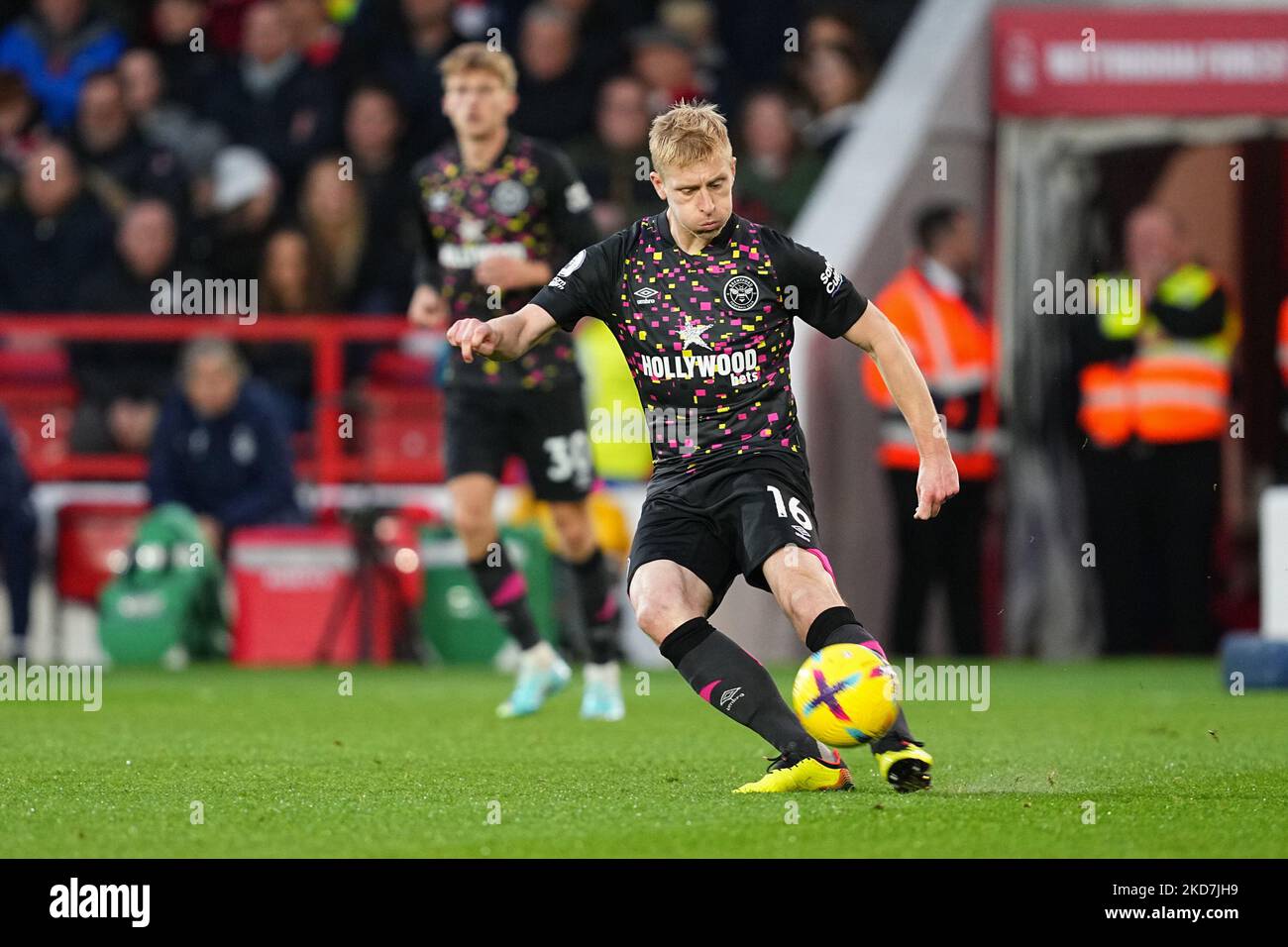 Ben Mee of Brentford in action during the Premier League match between ...