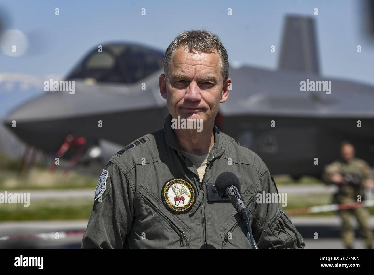 Commander of the Royal Netherlands Air Force Lieutenant General Denis ...