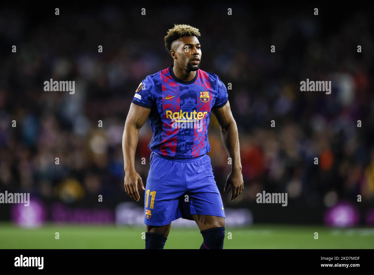 11 Adama Traore of FC Barcelona during the second leg quarter finals of ...