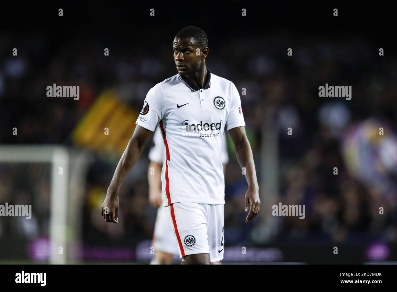 02 Evan Ndicka of Eintracht Frankfurt during the second leg quarter ...