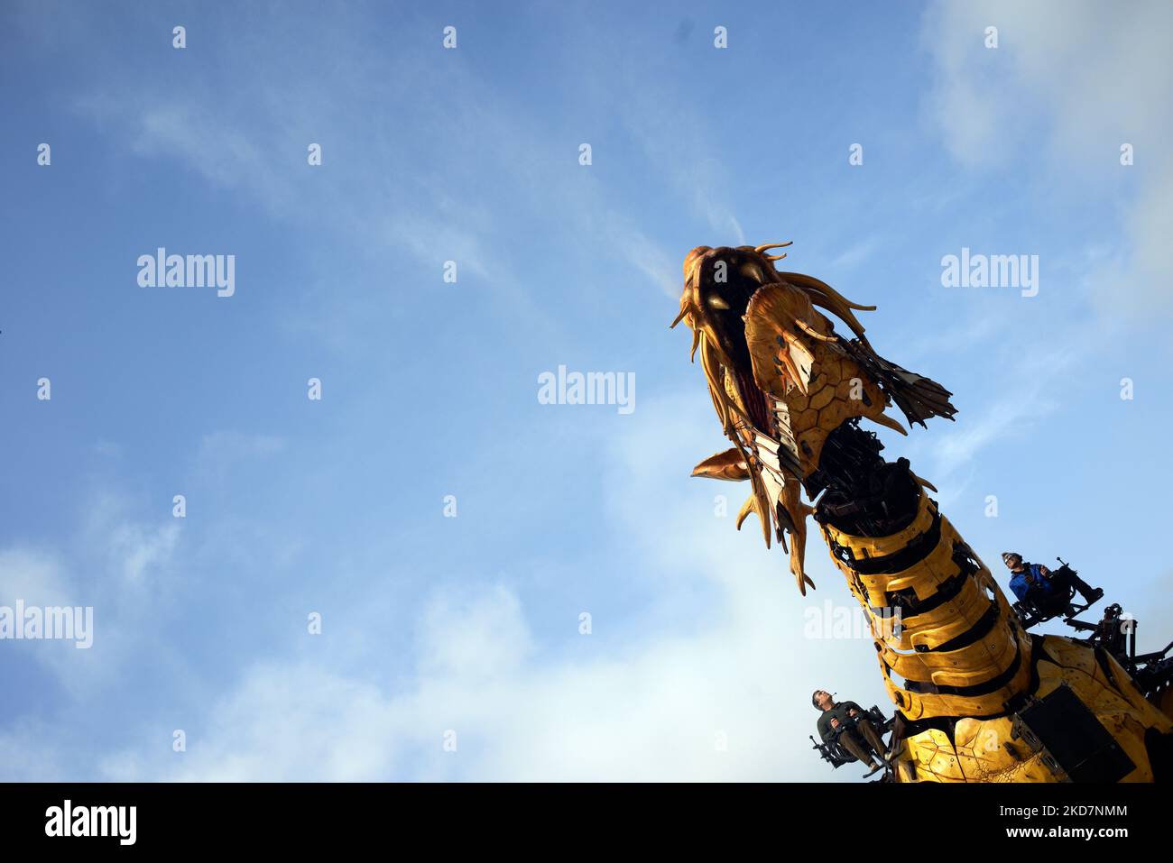 A robot, a mare-dragon called Long-Ma, created by Francois de la ...