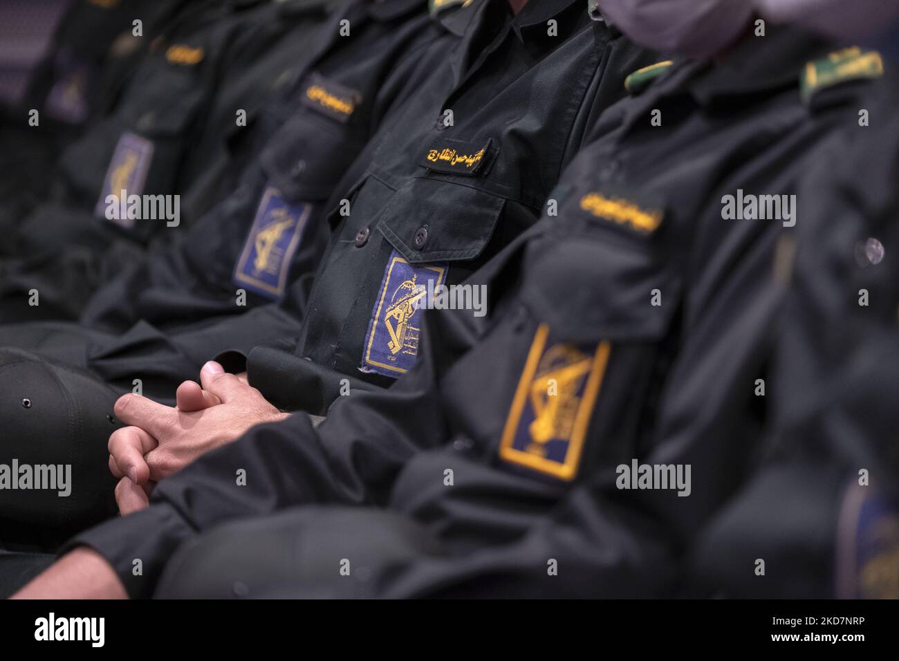 Iran’s Islamic Revolutionary Guard Corps (IRGC) military personnel ...