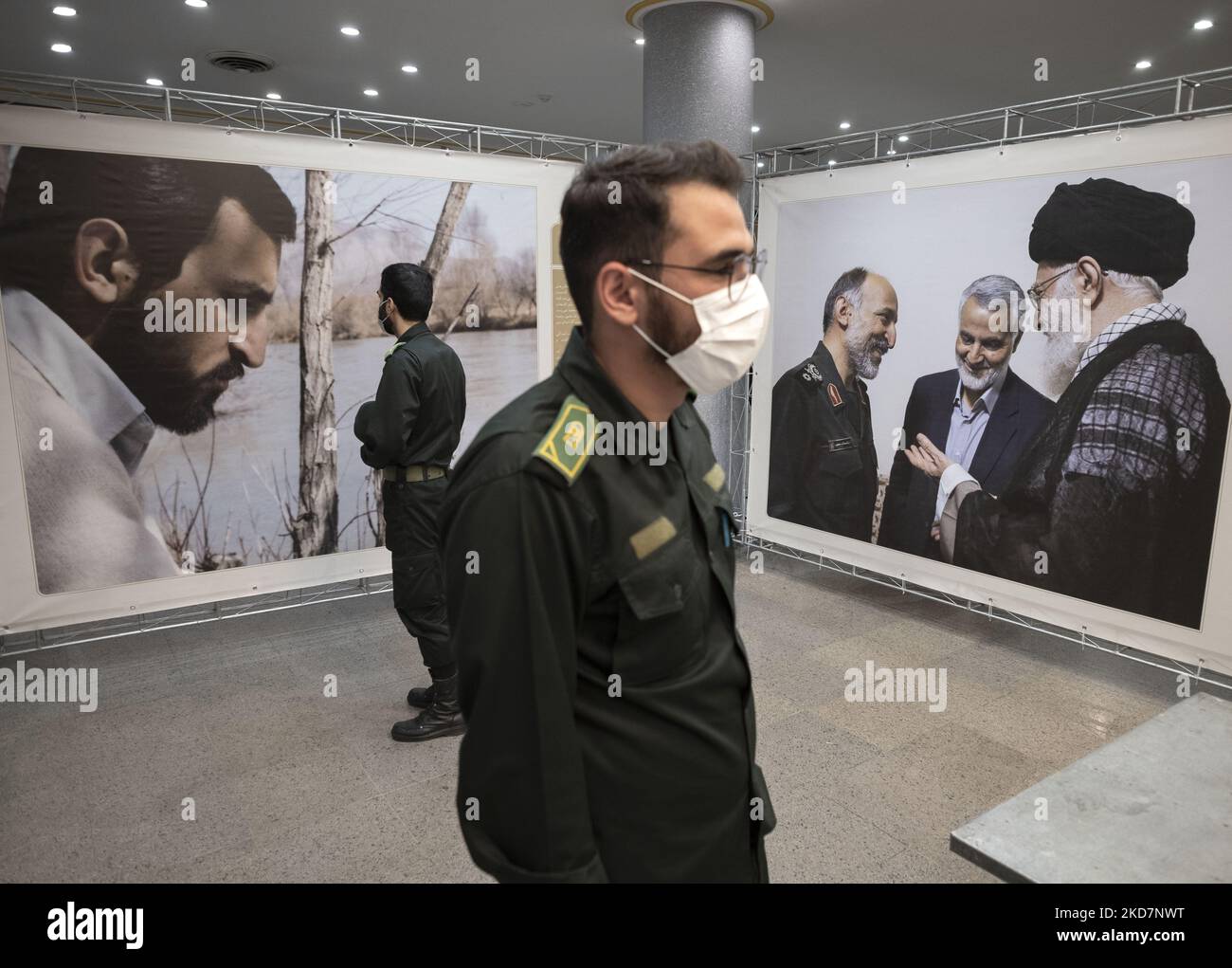 Iran’s Islamic Revolutionary Guard Corps (IRGC) military personnel ...