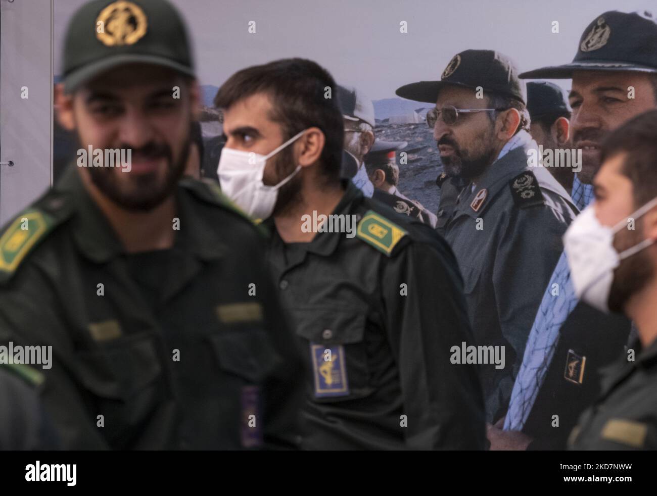 Iran’s Islamic Revolutionary Guard Corps (IRGC) military personnel ...