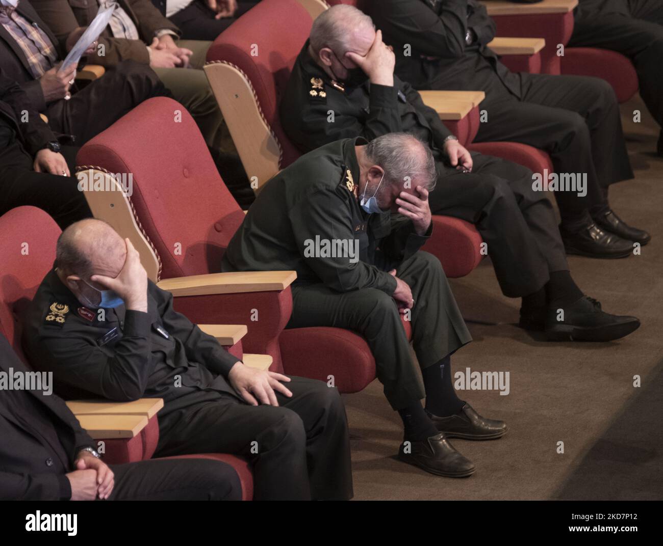 Commanders of Iran’s Islamic Revolutionary Guard Corps (IRGC), mourn ...