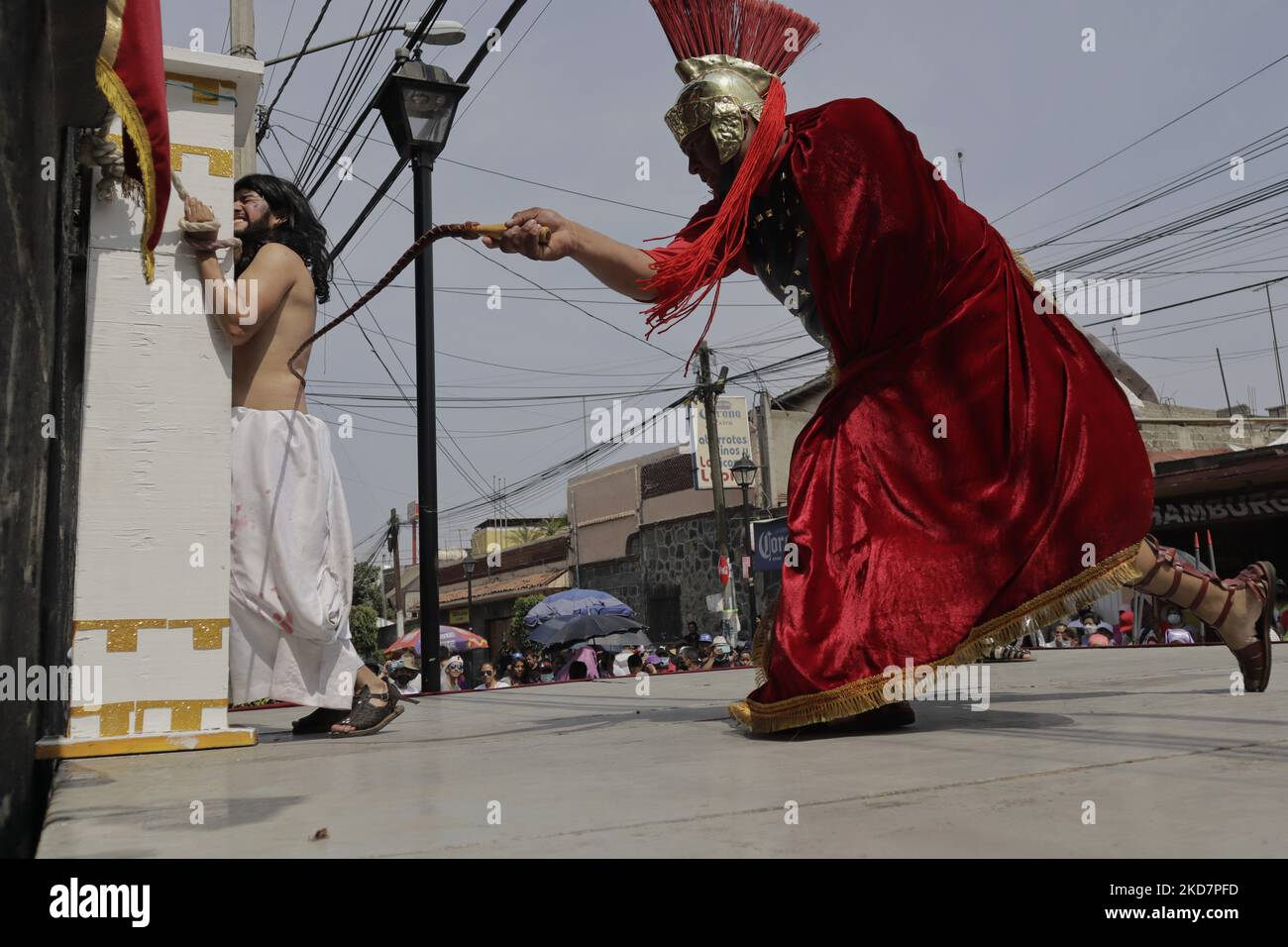 A young man from the Santiago Zapotitlán neighbourhood in the Tláhuac ...