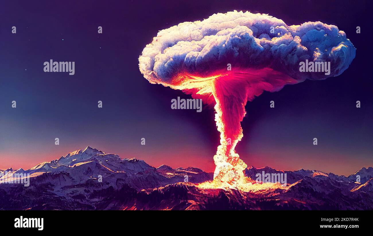 Atomic fallout cloud hi-res stock photography and images - Alamy