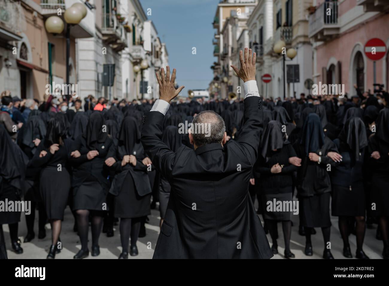 The women's choir followed by Maestro Ezio Masotina on Holy Saturday ...