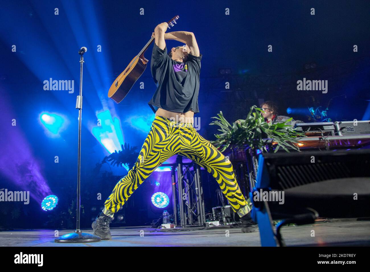 Cosmo during the Italian singer Music Concert Cosmo Tour 2022 on April ...