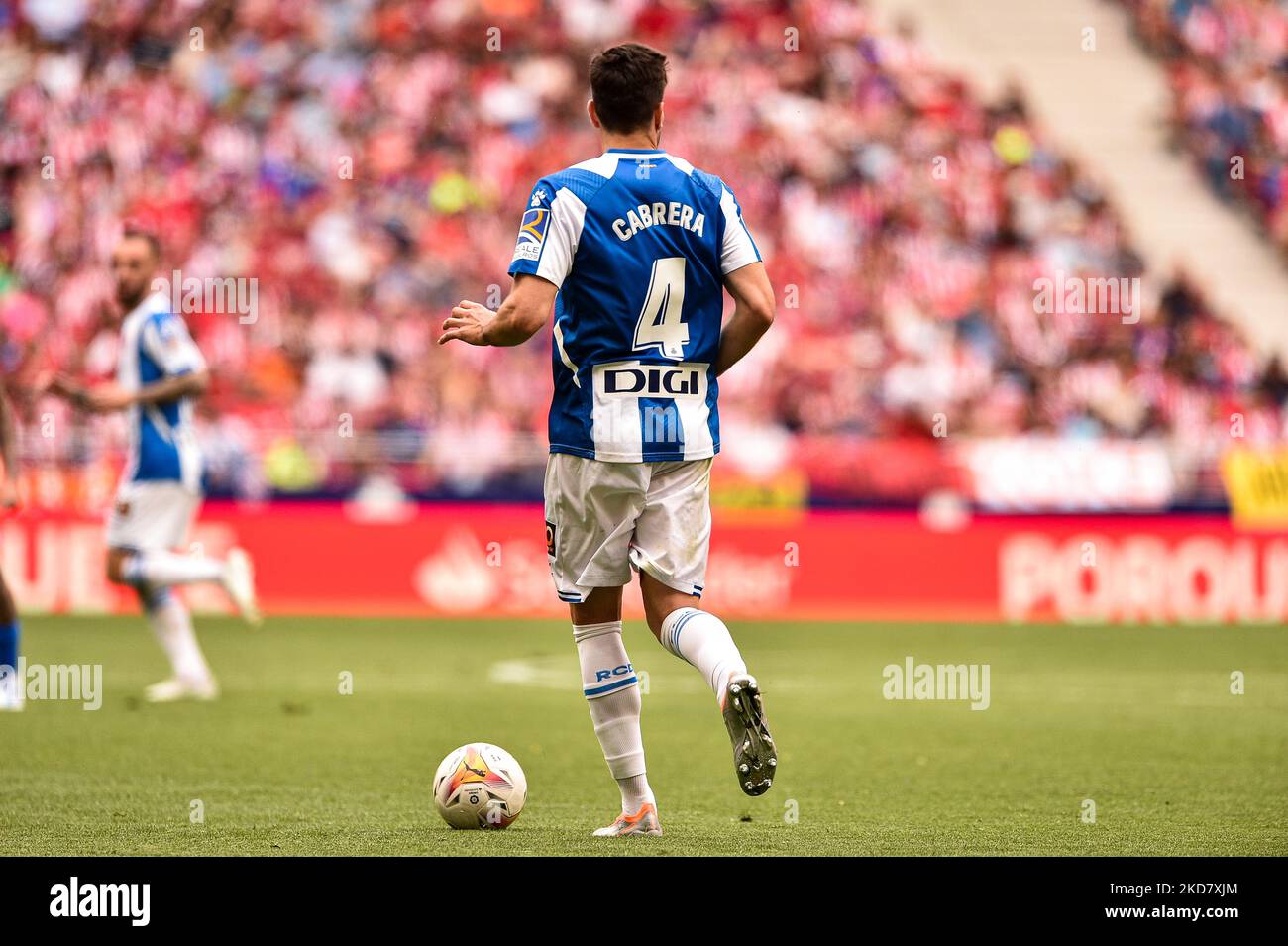 Leandro Cabrera during La Liga match between Atletico de Madrid and RCD ...