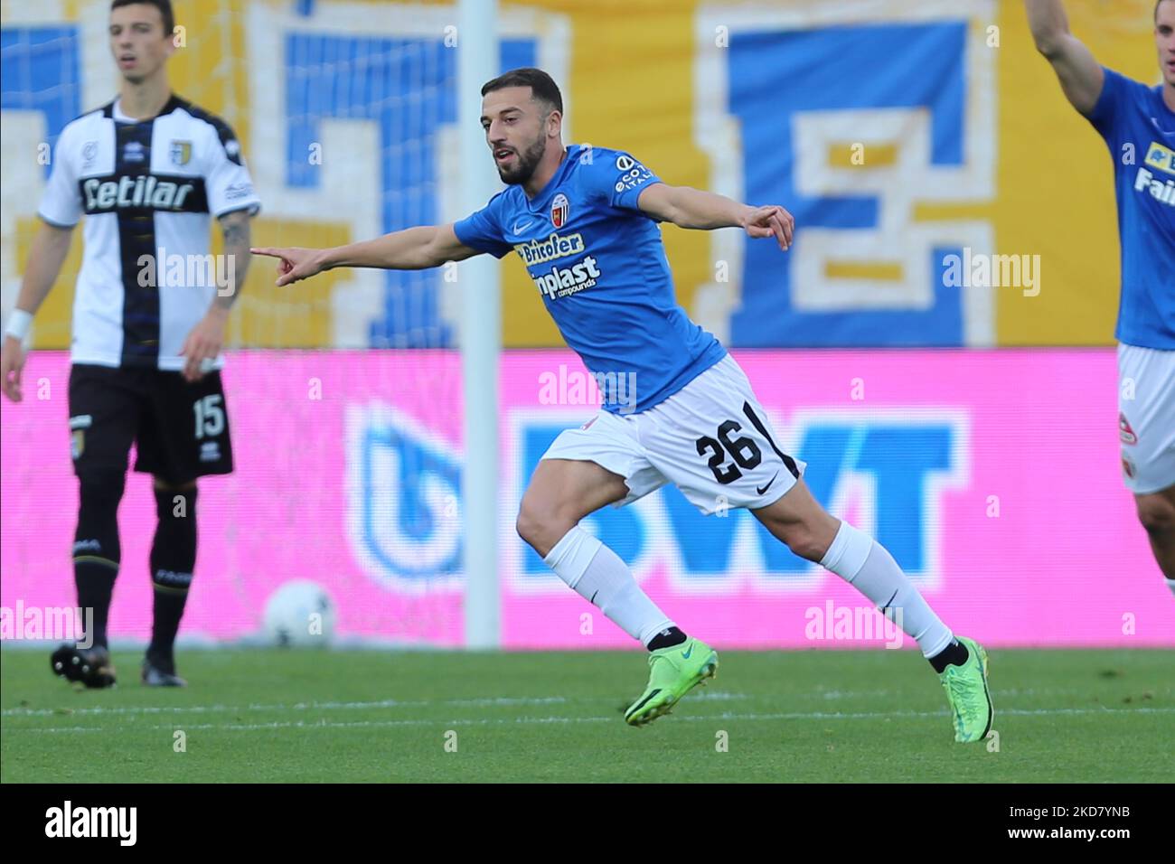 Soufiane Bidaoui of ASCOLI CALCIO celebrates after scoring a goal ...