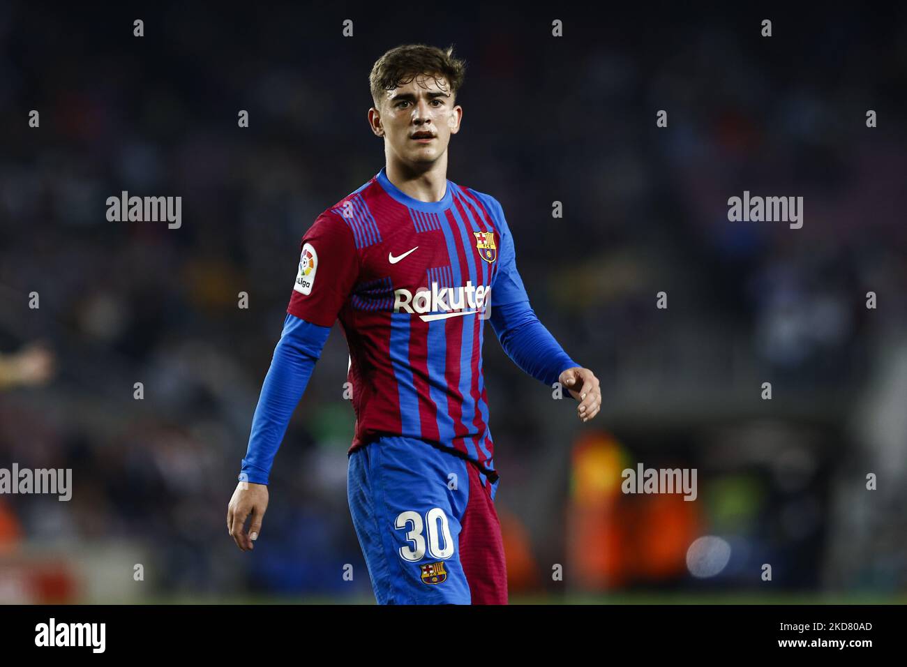 30 Gavi of FC Barcelona during the La Liga match between FC Barcelona ...