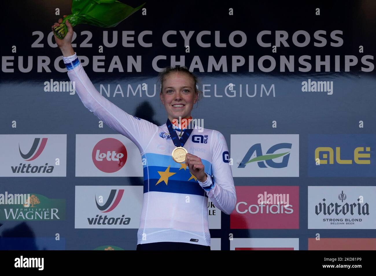 NAMUR, BELGIUM - NOVEMBER 5: Fem van Empel of the Netherlands during ...