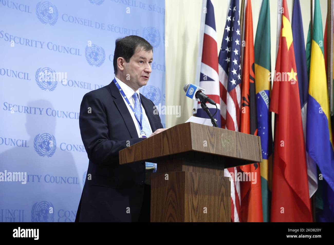 Dmitry Polyanskiy, First Deputy Permanent Representative of the Russian ...