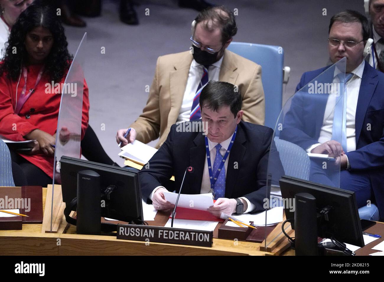 First deputy permanent representative hi-res stock photography and ...