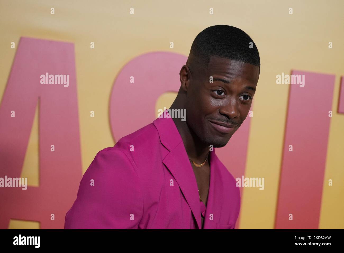 NEW YORK, NEW YORK - APRIL 18: Patrick Walker attends the "Gaslit" New ...