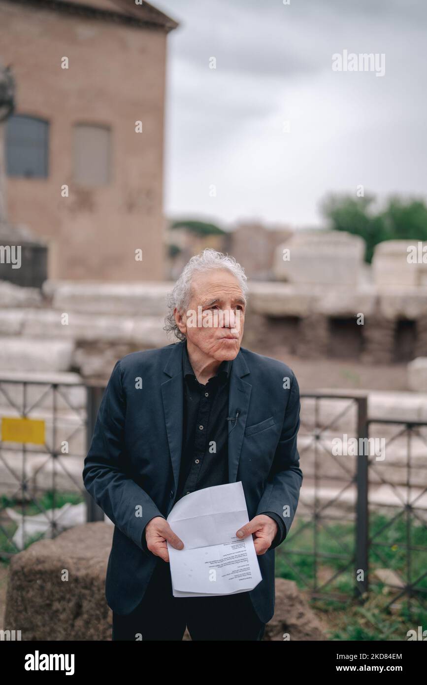 Director Abel Ferrara attends the reading of Gabriele Tinti's poems at ...