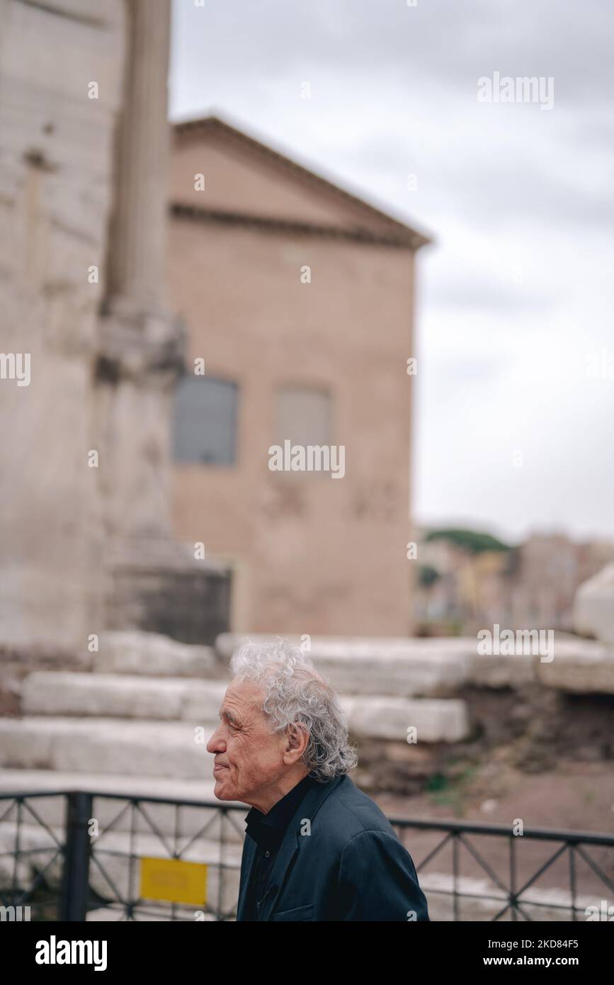 Director Abel Ferrara attends the reading of Gabriele Tinti's poems at ...