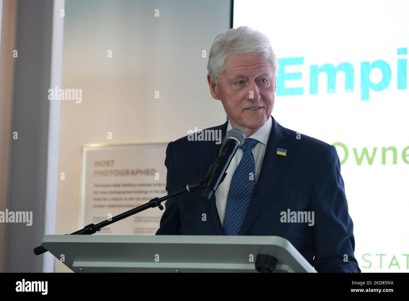 Former President Bill Clinton presents Empire Building Playbook at The ...