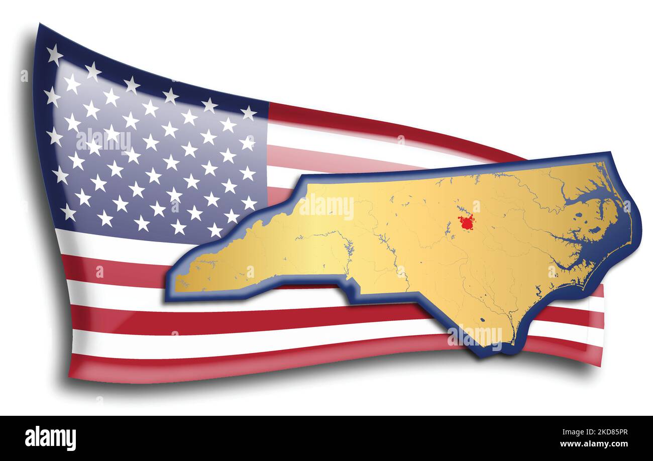 Map of cape fear Stock Vector Images - Alamy