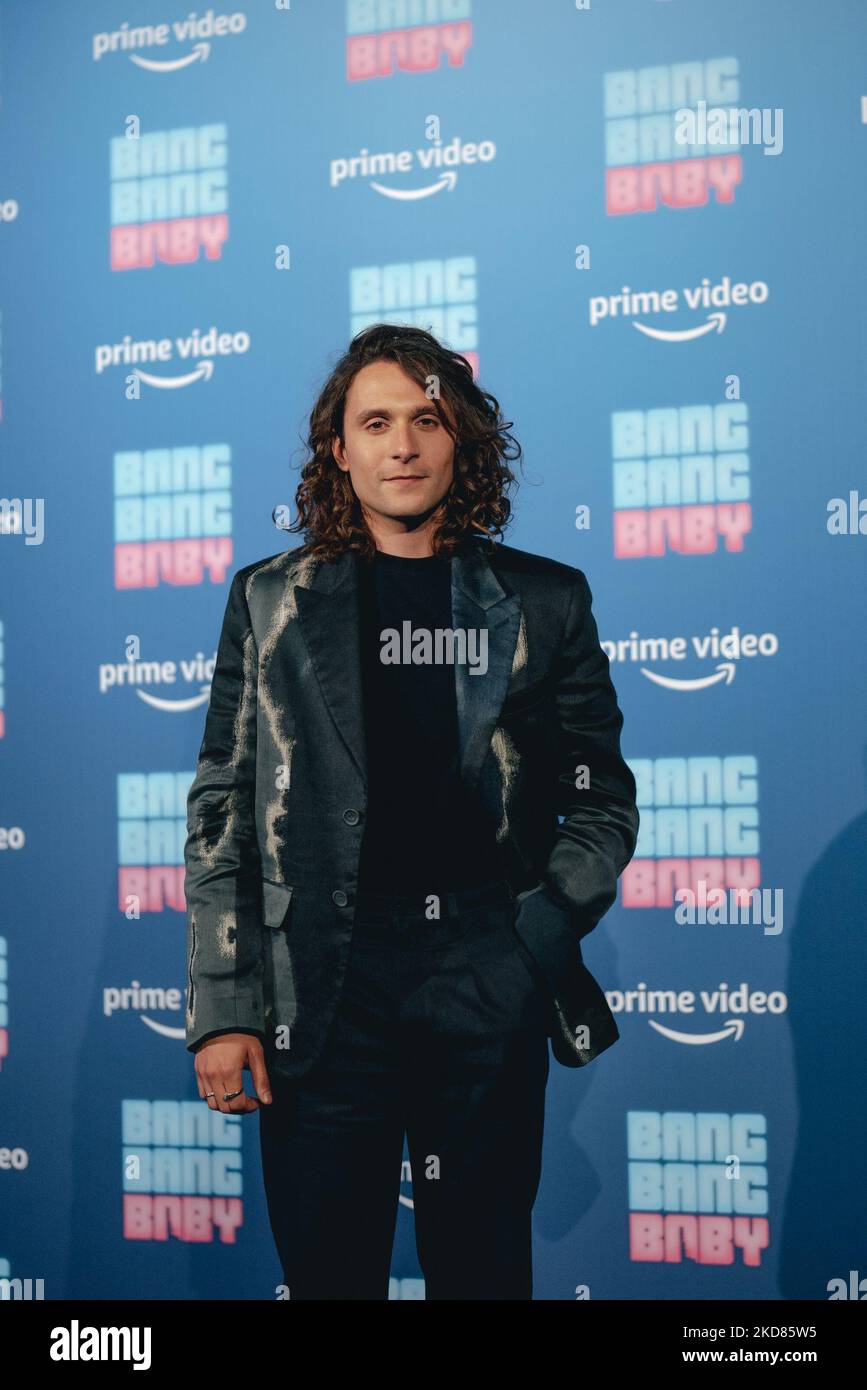 Giuseppe De Domenico attends the "Bang Bang Baby" premiere at The Space ...