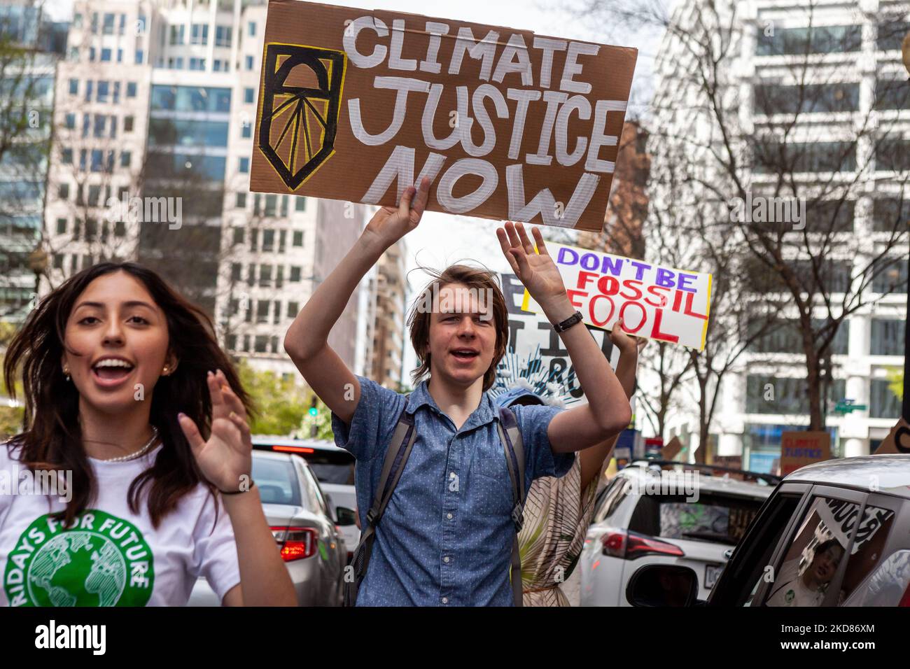 Fossil free federal reserve protest hi-res stock photography and images ...