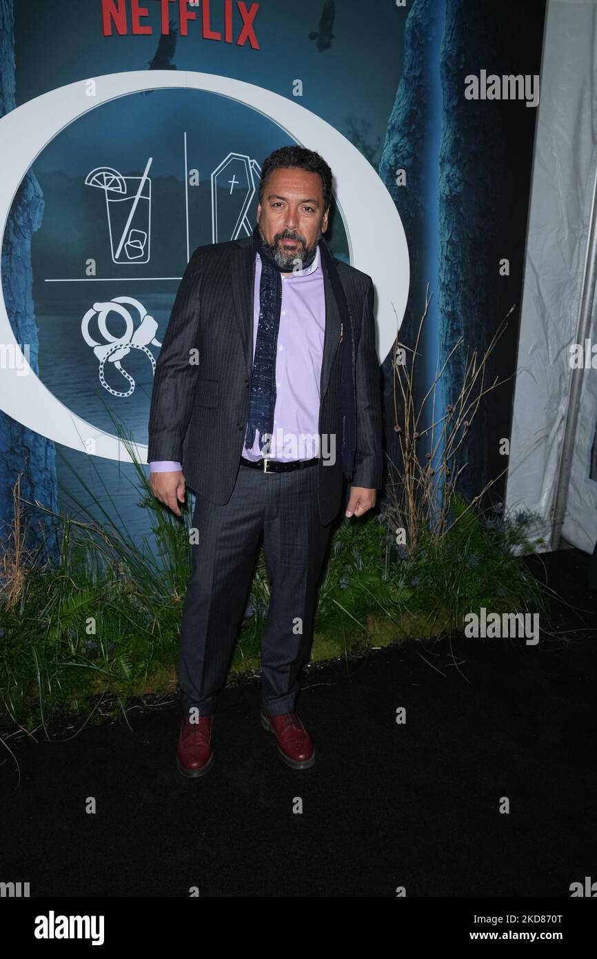 NEW YORK, NEW YORK - APRIL 21: Felix Solis attends the Netflix's "Ozark ...