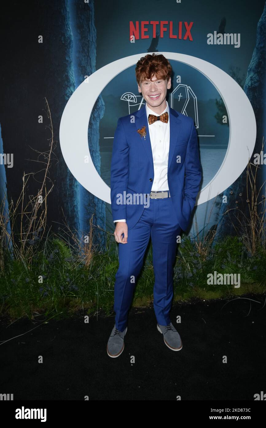 NEW YORK, NEW YORK - APRIL 21: Carson Holmes attends the Netflix's "Ozark" Season 4 Premiere on ...