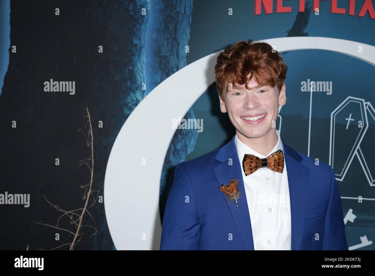 NEW YORK, NEW YORK - APRIL 21: Carson Holmes attends the Netflix's ...