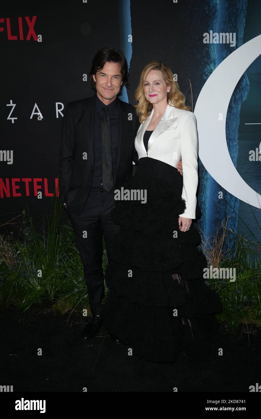 NEW YORK, NEW YORK - APRIL 21: Jason Bateman and Laura Linney attend ...