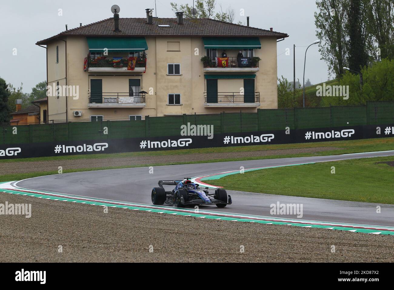 Alexander Albon of Thailand driving the (23) Williams Racing FW44 ...