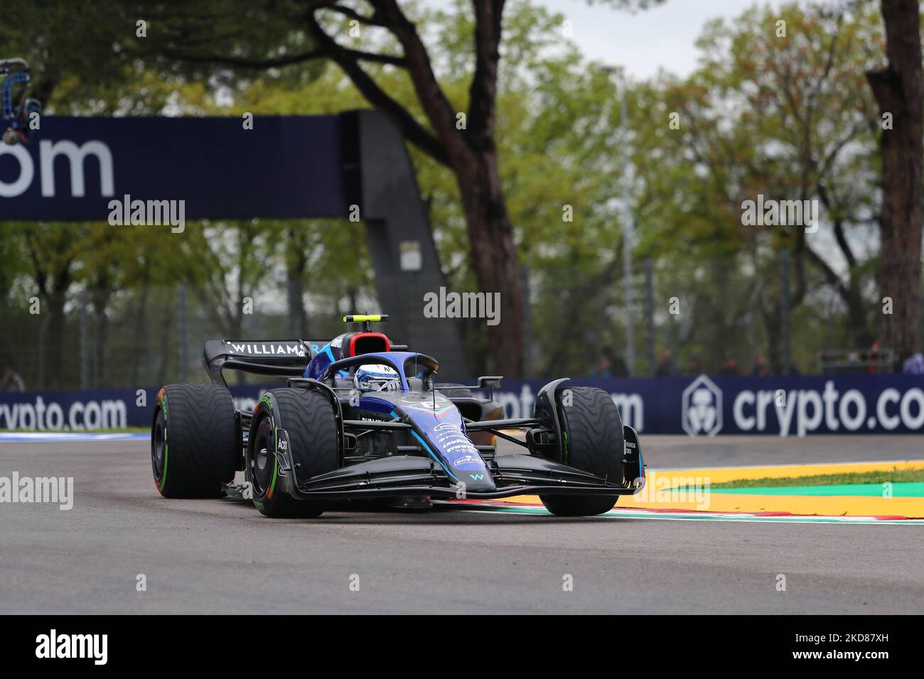Nicholas Latifi of Canada driving the (6) Williams Racing FW44 Mercedes ...