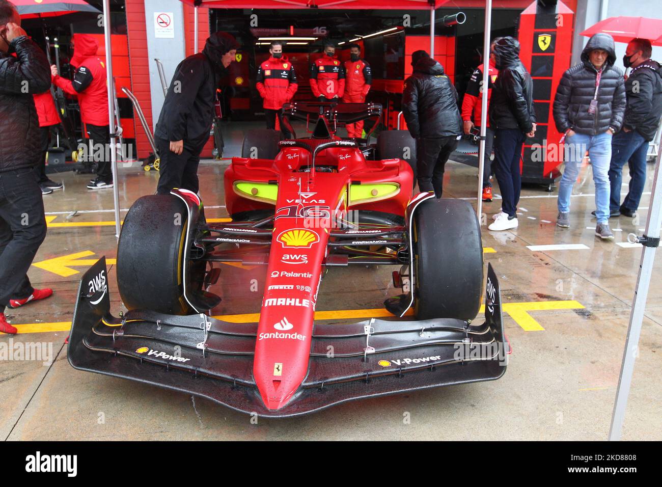 (16) Scuderia Ferrari F1-75 Ferrari 066/7 during the F1 Rolex Gran ...