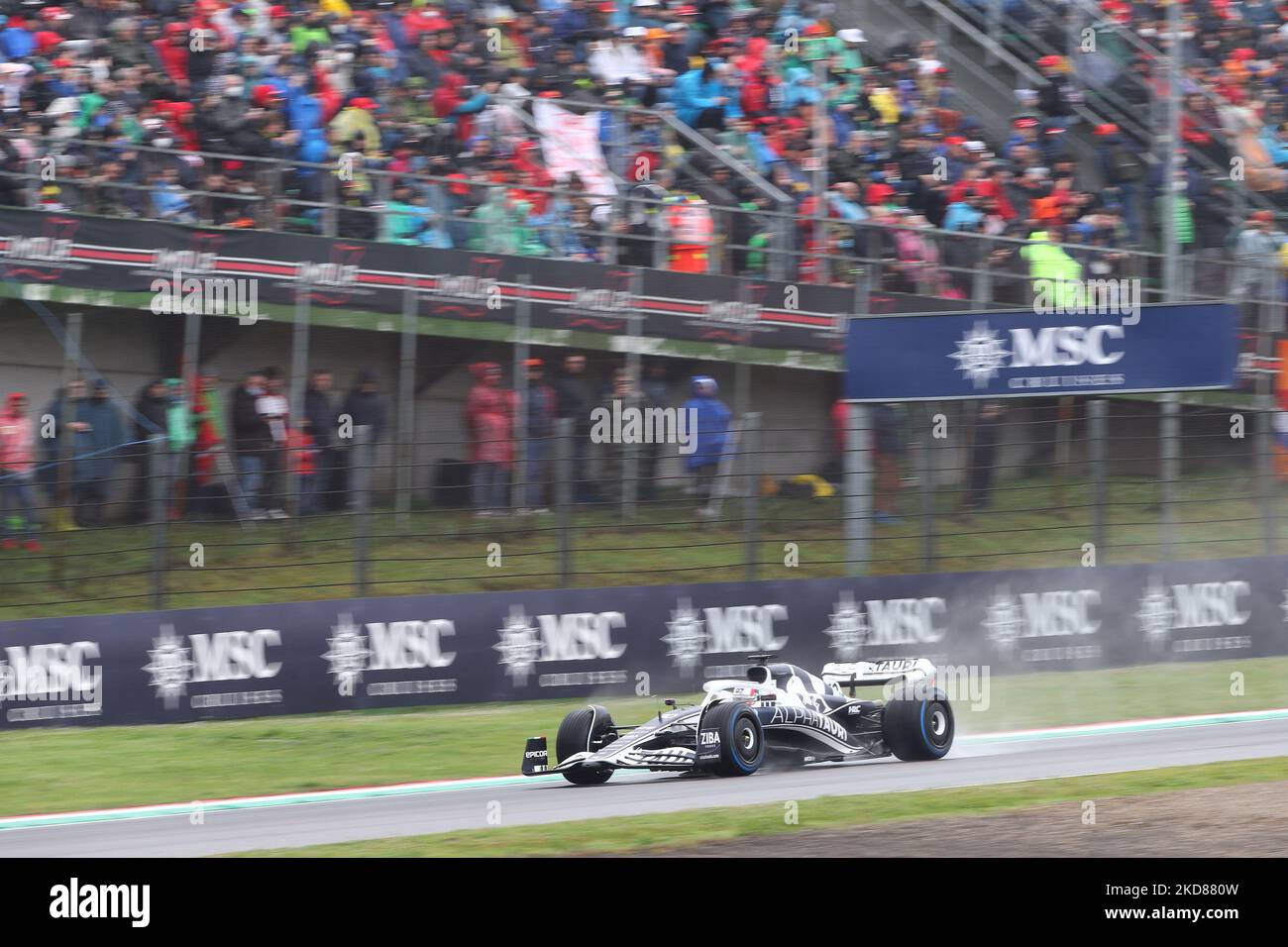 Pierre Gasly of France driving the (10) Scuderia AlphaTauri AT03 Red ...