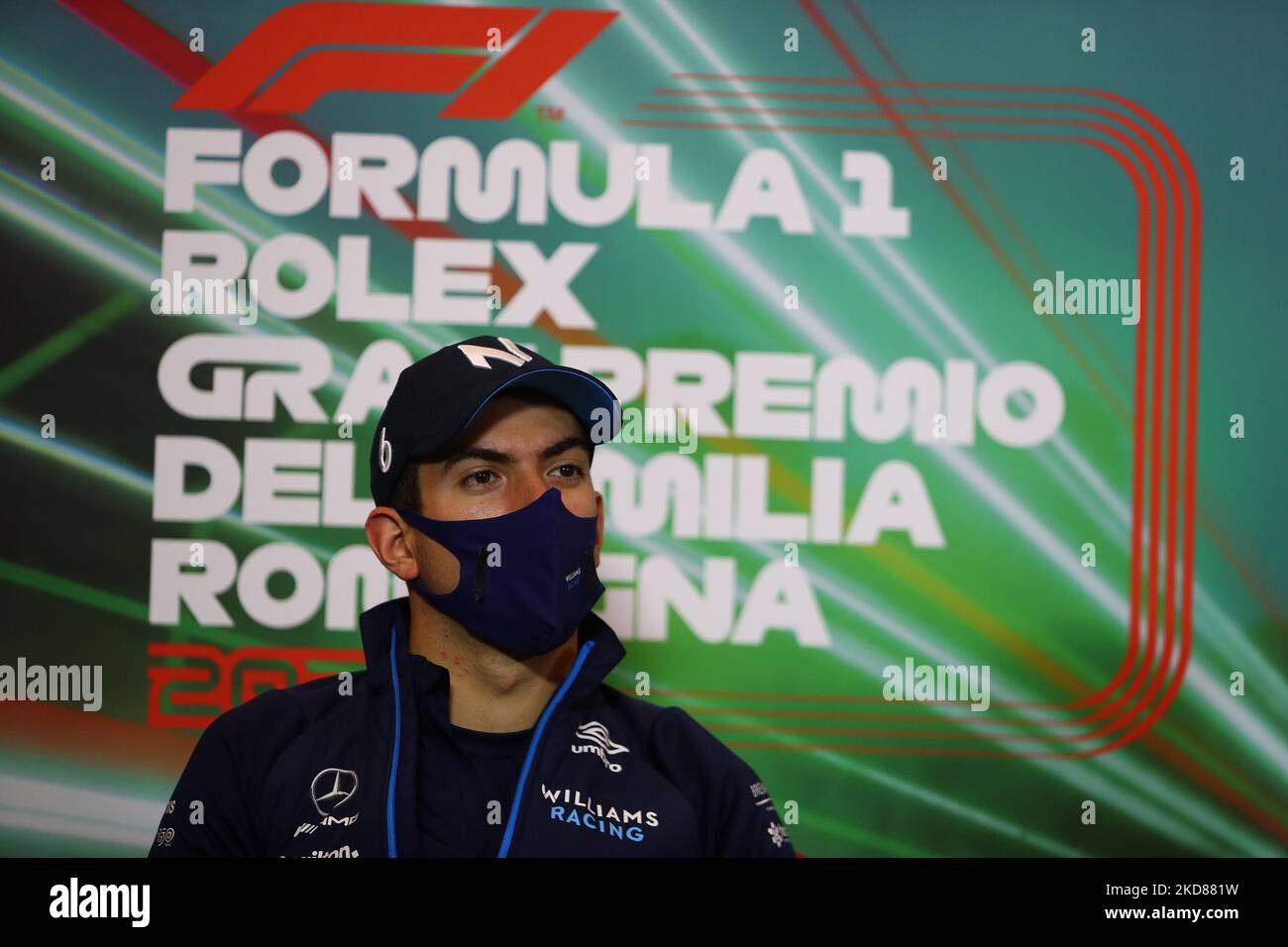 Nicholas Latifi of Canada driving the (6) Williams Racing FW44 Mercedes ...