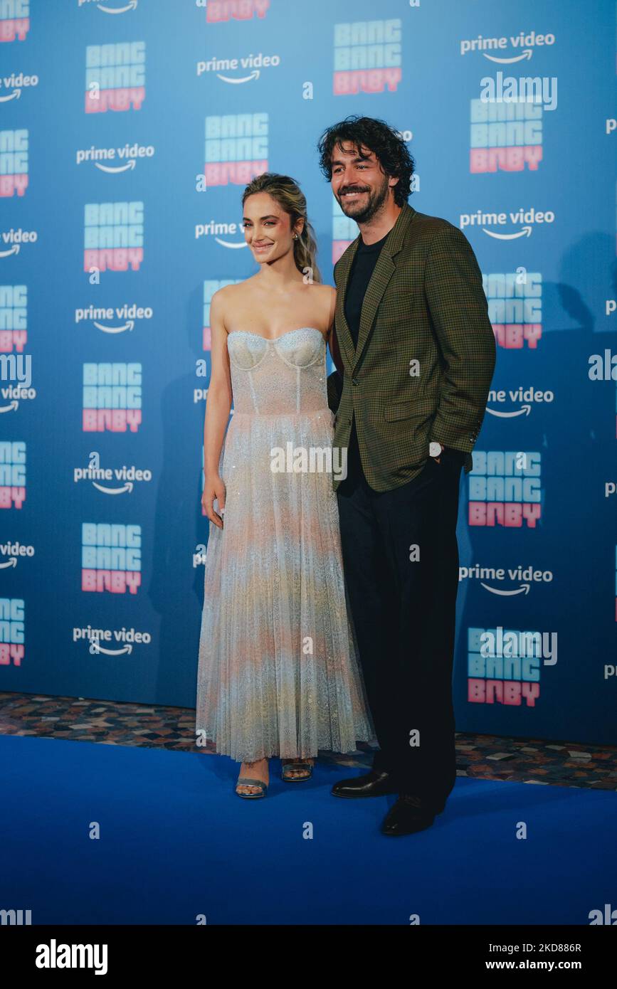 Denise Capezza and Michele Rosiello attend the "Bang Bang Baby ...