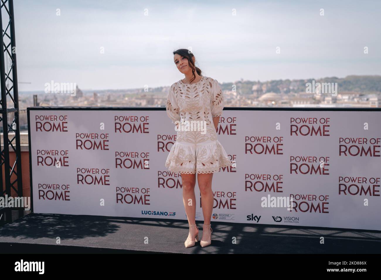Giorgia Spinelli attends the photocall of the movie "Power of Rome" at ...