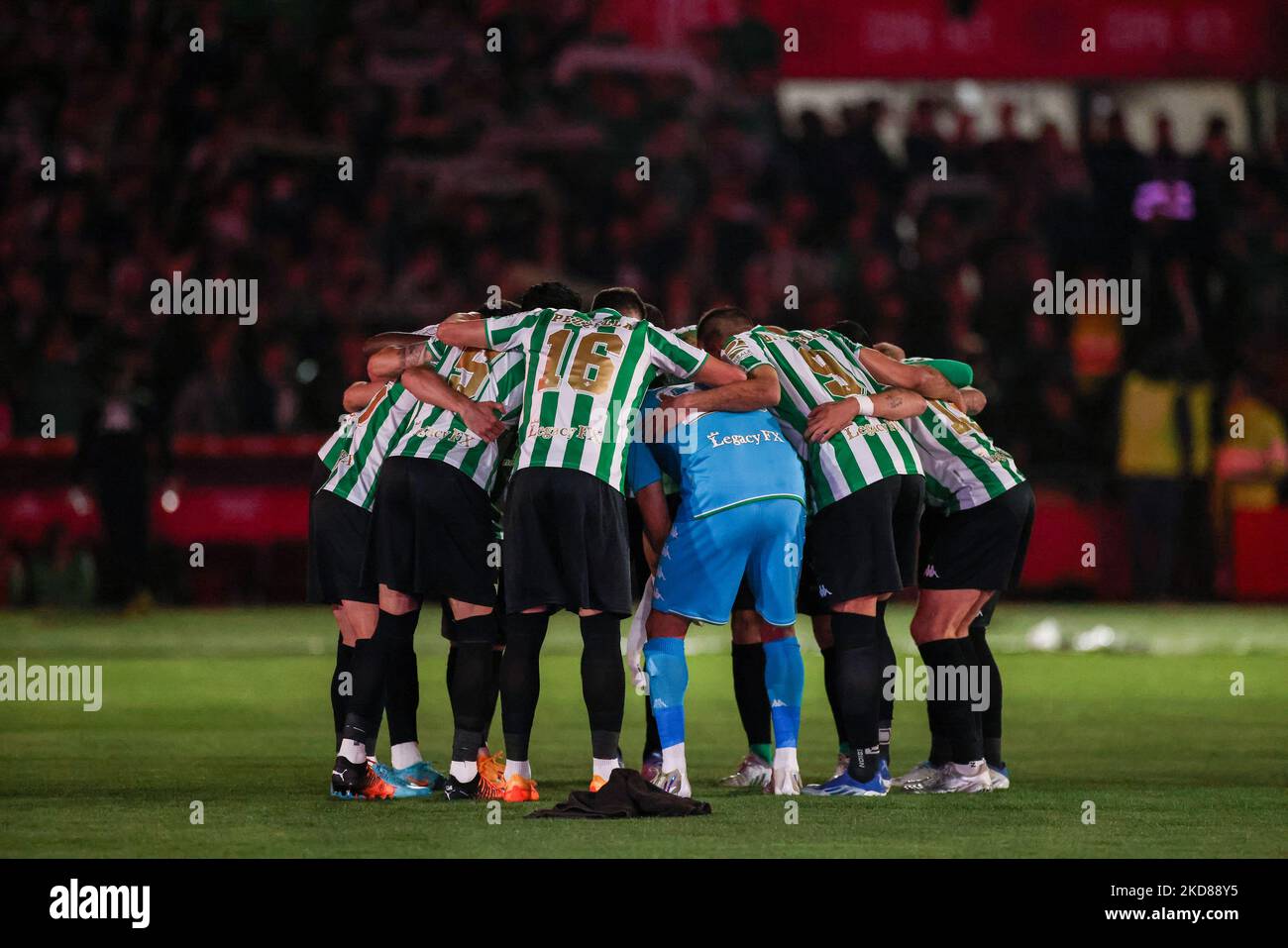 Players of Real Betis during the Copa del Rey final match between Real ...