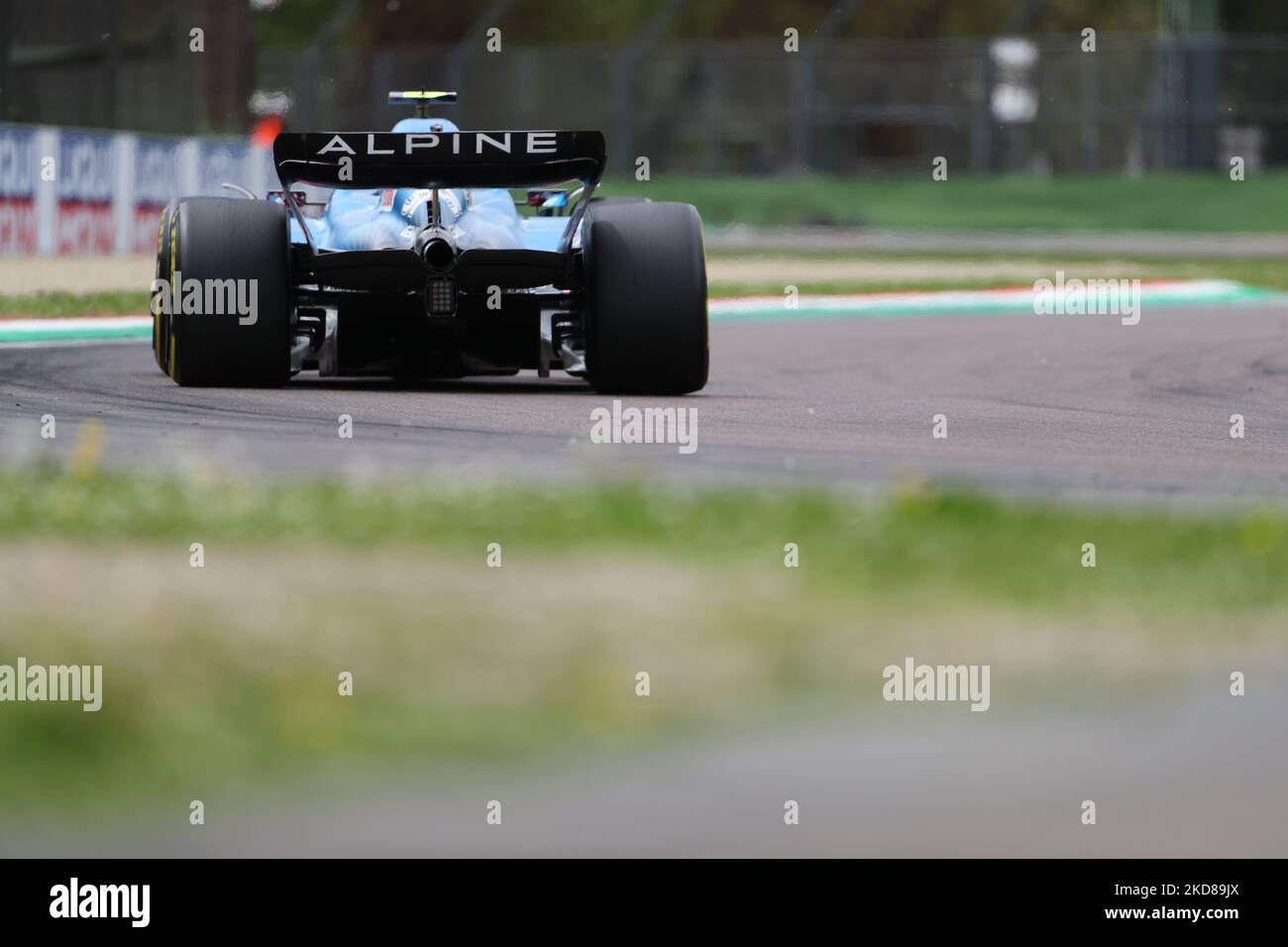 Fernando Alonso of Spain driving the (14) BWT Alpine F1 Team A522 ...