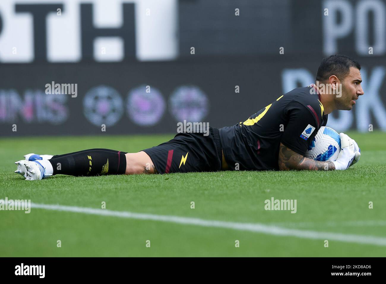 Luigi Sepe of US Salernitana 1919 during the Serie A match between US ...