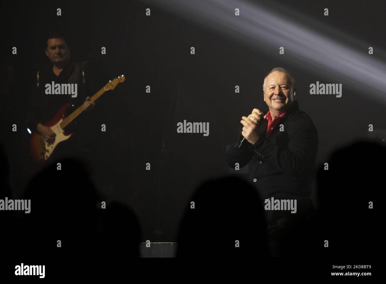 Scottish band Simple Mind, in a concert at Coliseu do Porto, on April ...