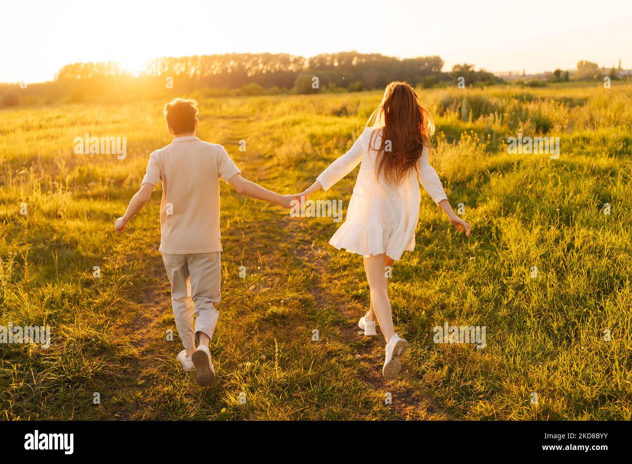 Two people walking towards each other hi-res stock photography and ...