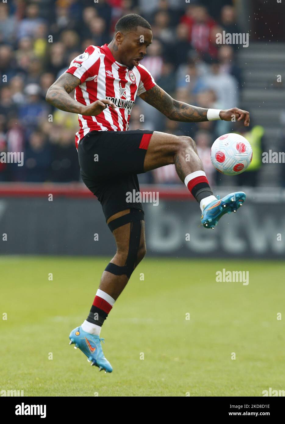 London, England - APRIL 23: Ivan Toney of Brentford during Premier ...