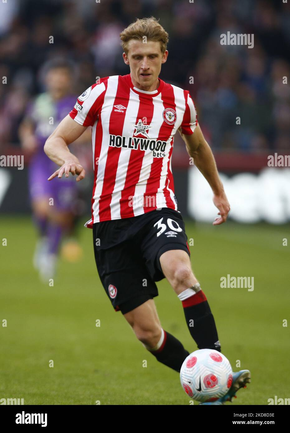 London, England - APRIL 23: Mads Roerslev of Brentford during Premier ...