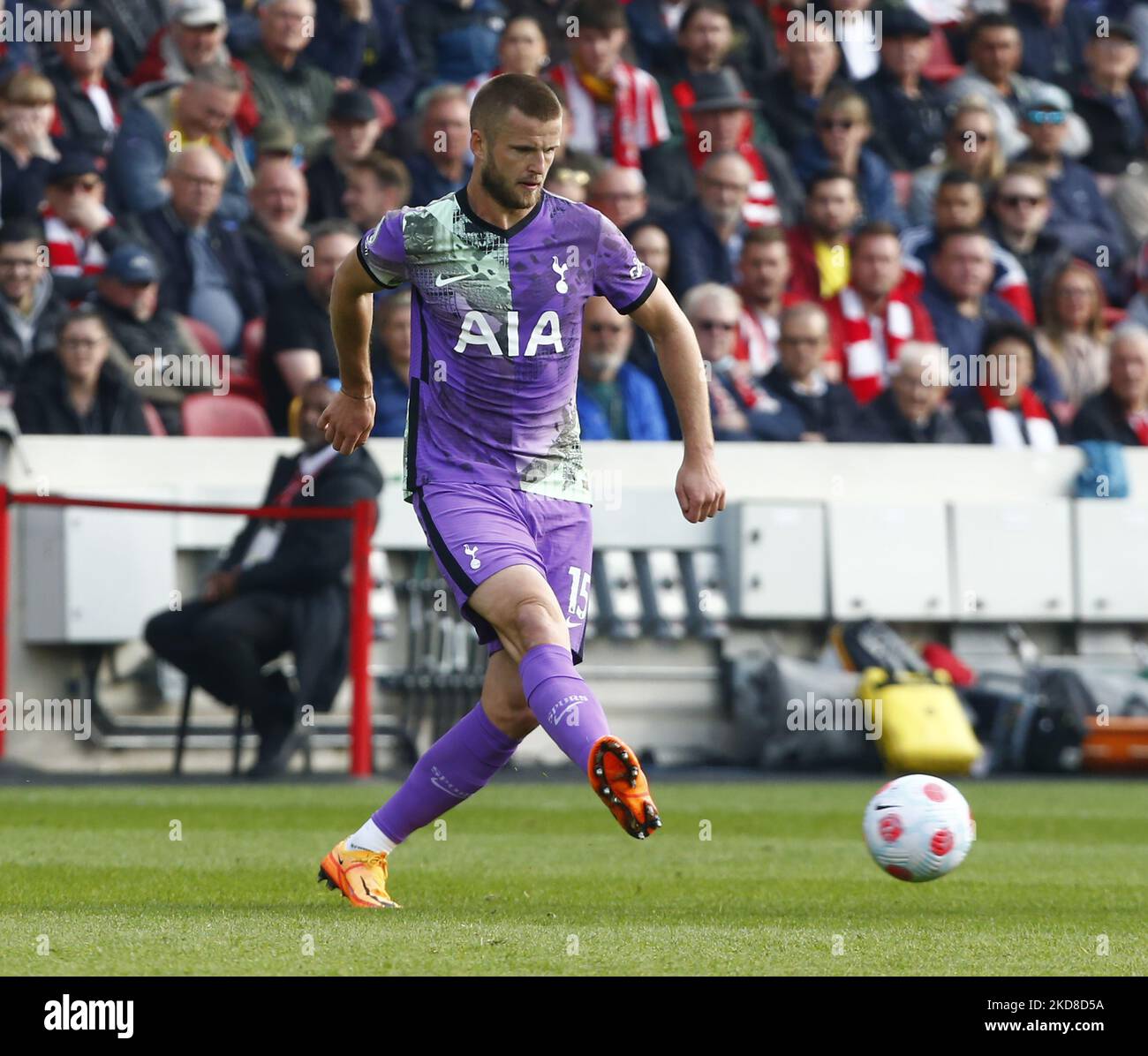 London, England - APRIL 23: Tottenham Hotspur's Eric Dier during ...