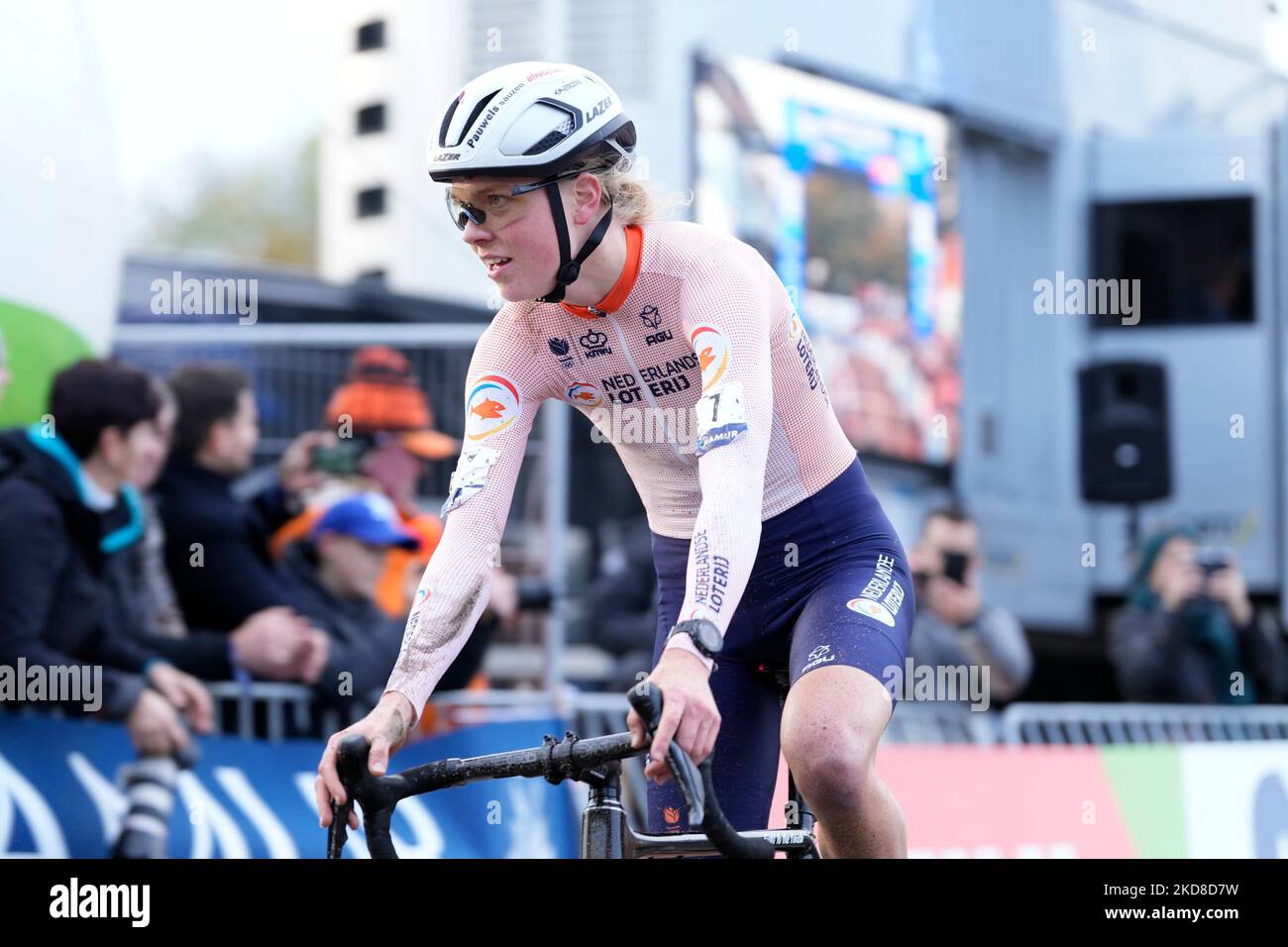 NAMUR, BELGIUM - NOVEMBER 5: Fem van Empel of the Netherlands during ...