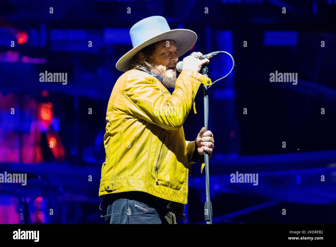 Zucchero Fornaciari during the Italian singer Music Concert Zucchero ...