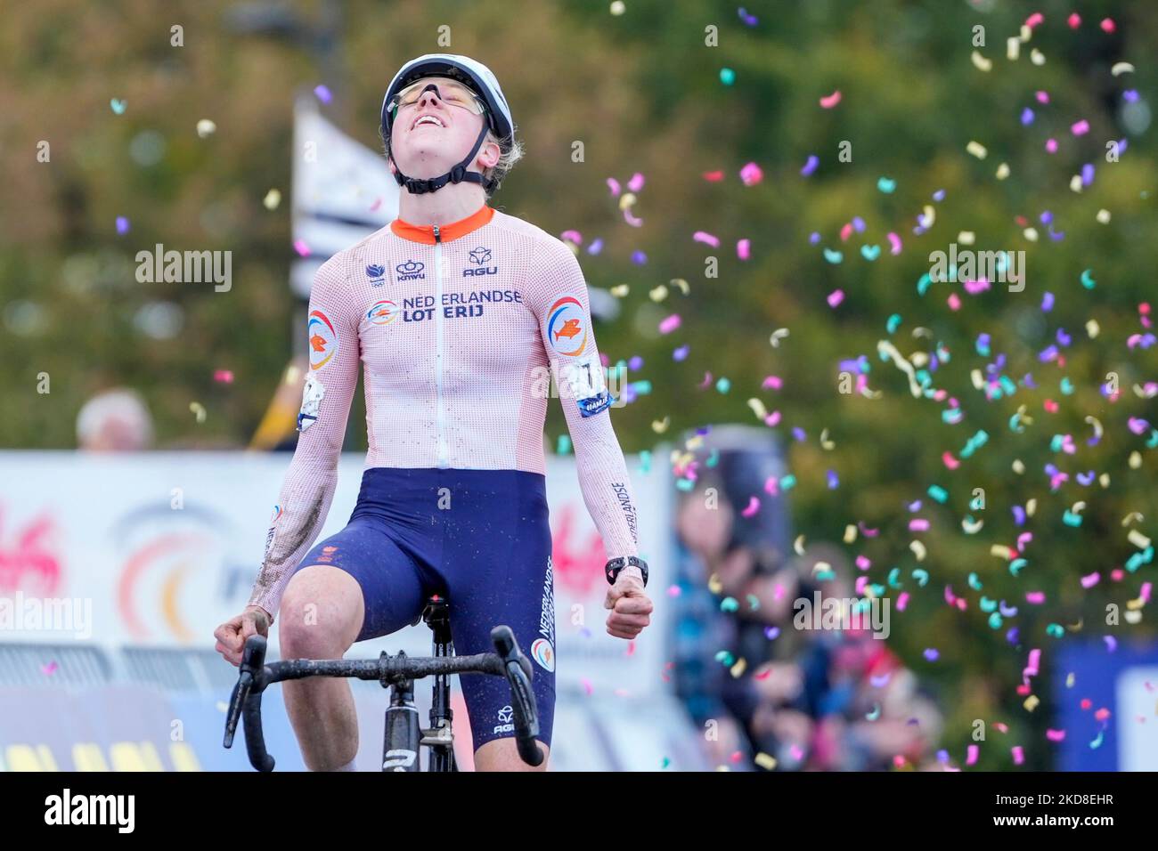 NAMUR, BELGIUM - NOVEMBER 5: Fem van Empel of the Netherlands during ...