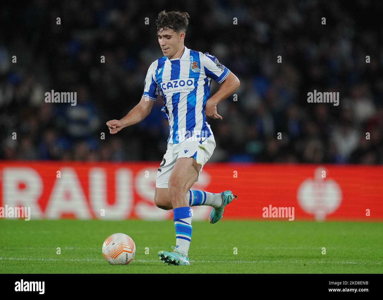 Pablo Marin of Real Sociedad during the UEFA Europa League match ...