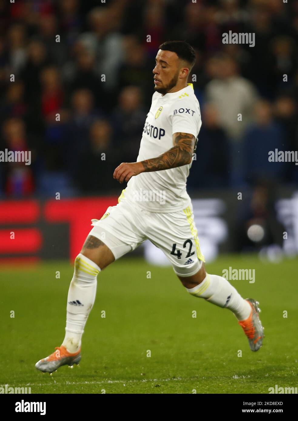 : Sam Greenwood of Leeds United during Premier League between Crystal ...